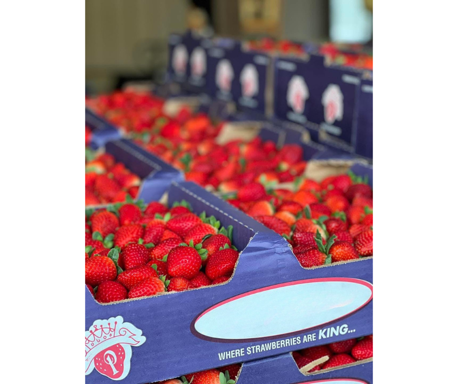 Full Flat - Fresh Strawberries - 12 pint - PreOrder Only | Hickory ...